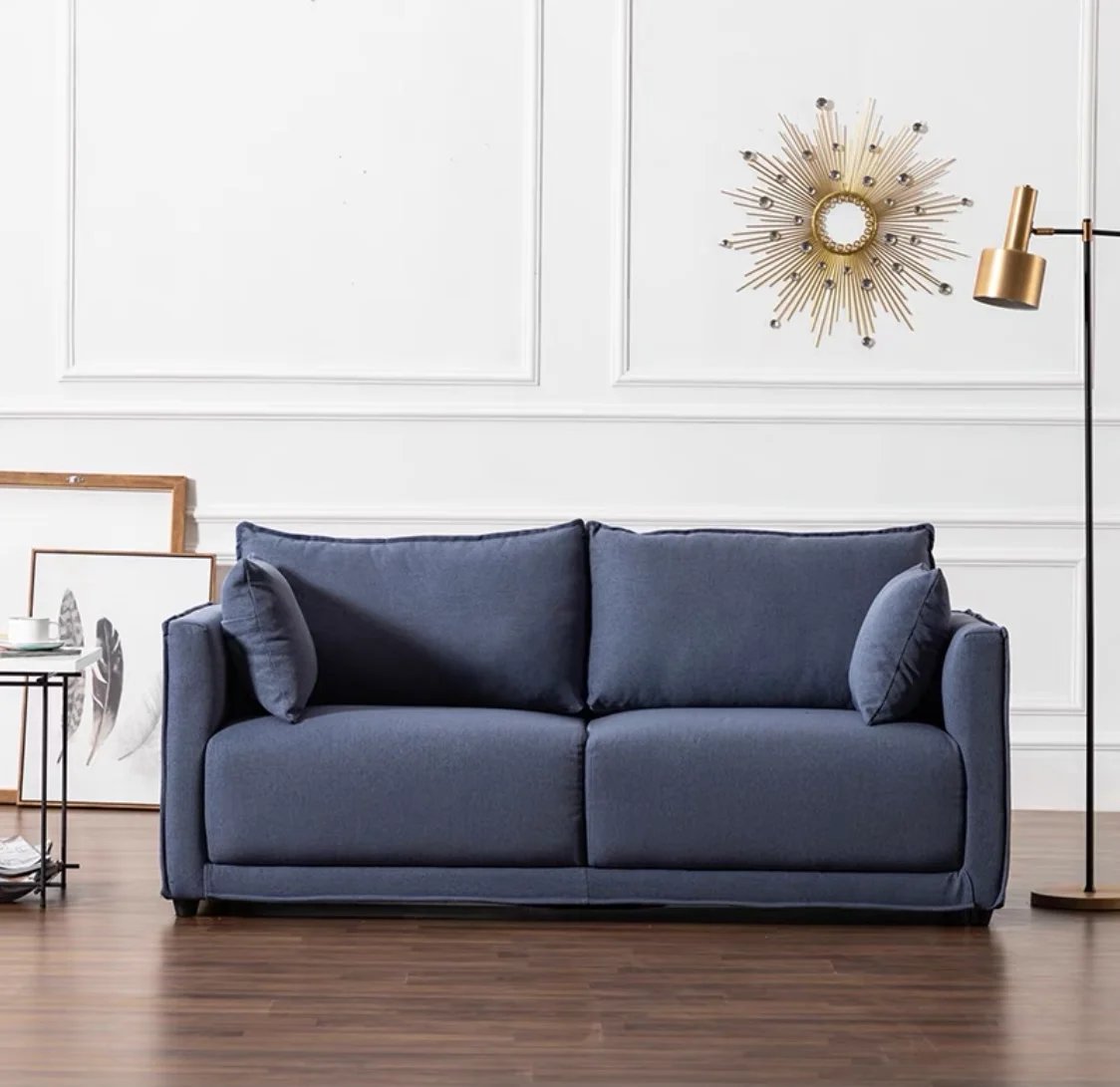 Enoch Fabric Sofa - Indigo Sofa