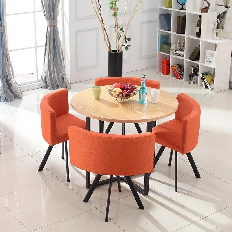 Juliet Chesterfield Dining Table + 4 Chairs Set - Indigo Sofa